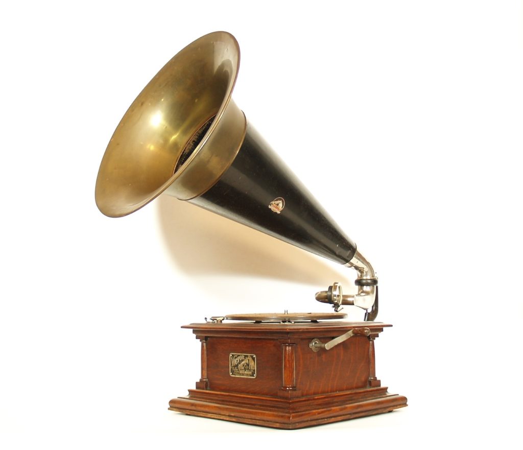 1905 Victor IV Phonograph In Oak - Last Version Of Victor MS ...
