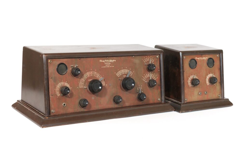1922 Zenith 1R Radio & 2M Amplifier - TechnoGallerie
