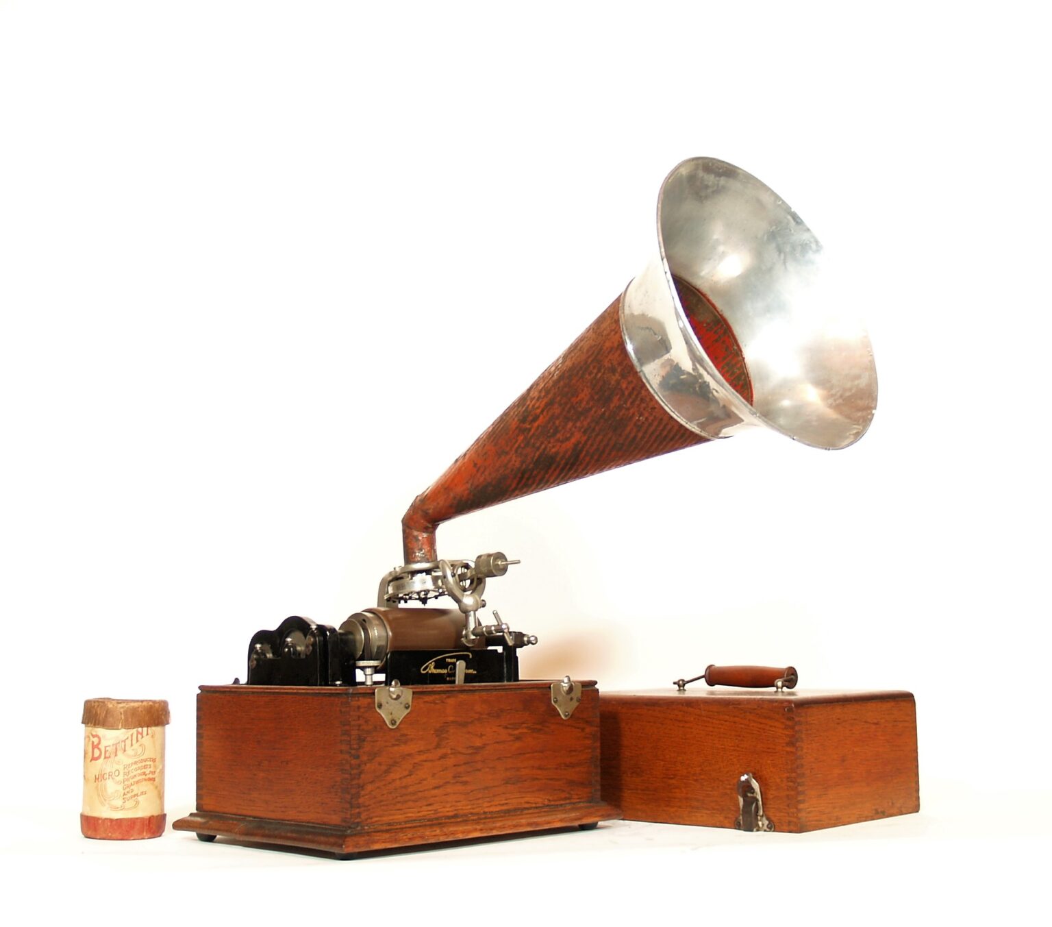 1900 Bettini Edison Micro-Standard Phonograph * Uncommon & All-Original ...