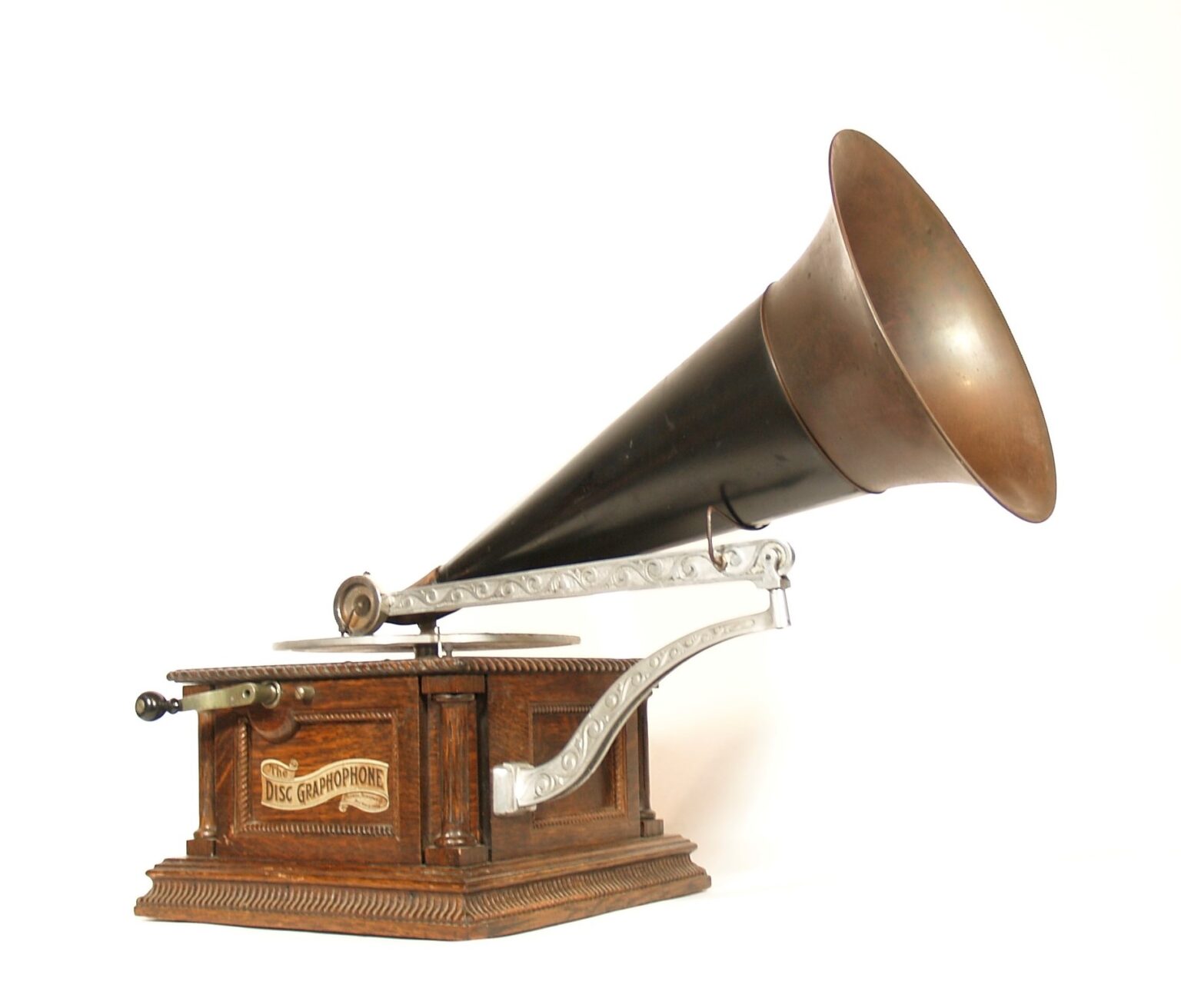 1901 Columbia Nickel-Bed AH Phonograph * First AH * Unusual & Uncommon ...