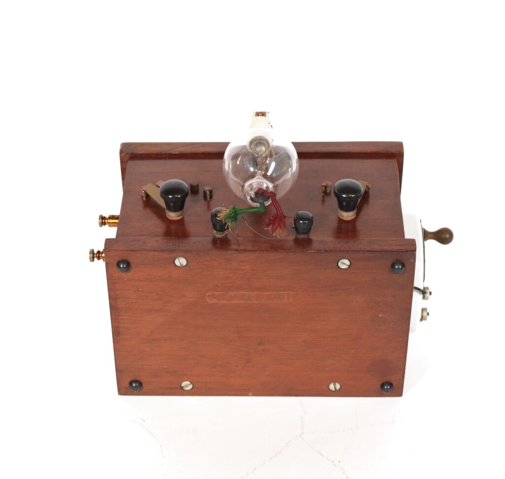 DeForest RJ-4 Audion Control Box / Radio Detector * Weingarten Forgery ...