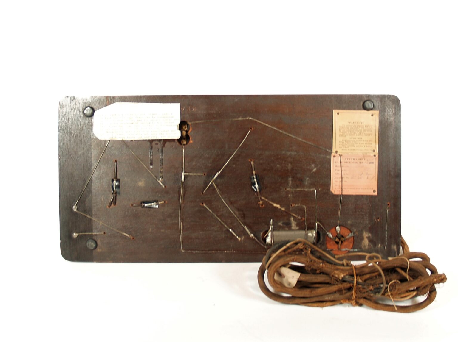 1924 Atwater Kent 4660 Model 9 Compact Breadboard Radio * Complete ...