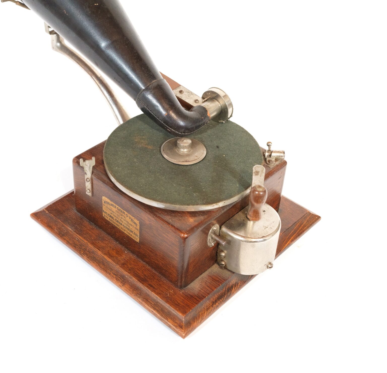 Berliner Trademark Gramophone In Rare Original Exhibitor's Travel Case ...