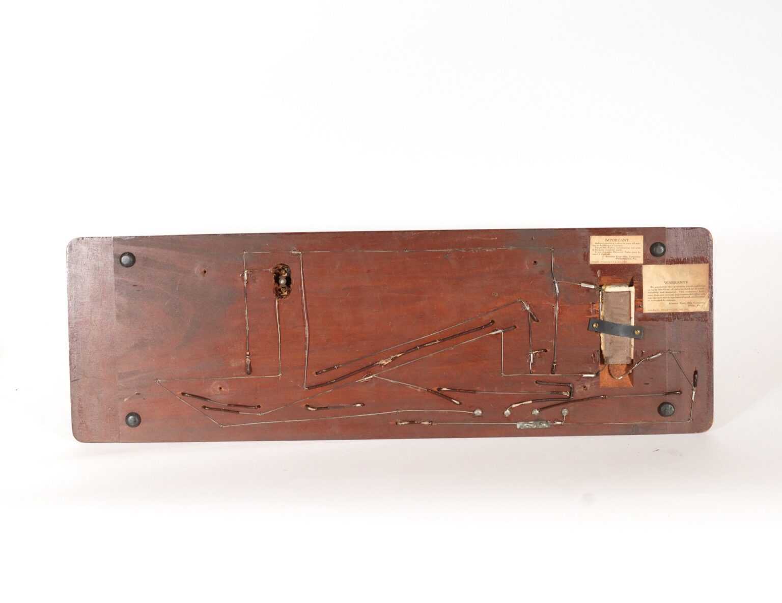1923 Atwater Kent 4445 Breadboard Radio (1st Model 9) - TechnoGallerie