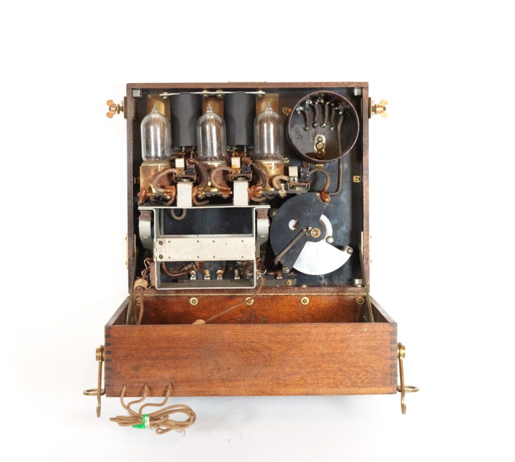 1918 Western Electric SCR-59 Airplane Receiver With Good VT-1 Tubes ...