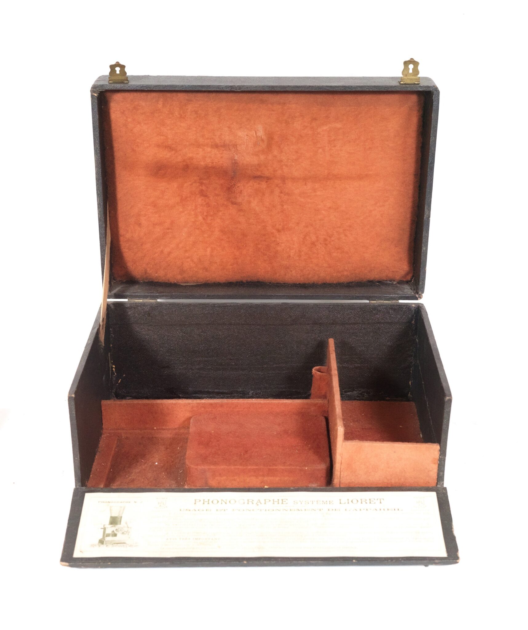 1896 Lioretograph No. 2 Cylinder Phonograph With Original Case & 8 ...