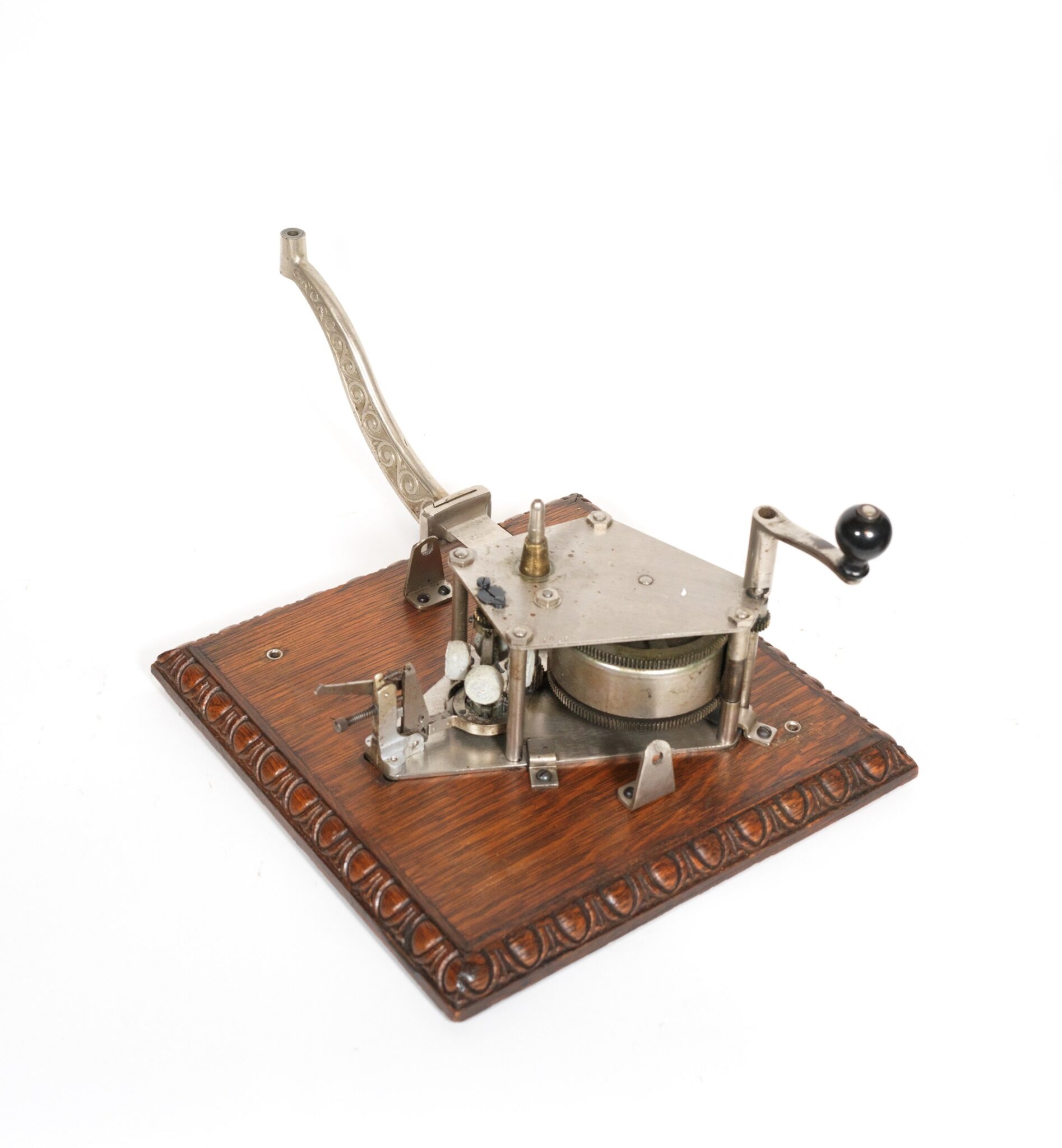 1902 Top-Wind Columbia AJ Phonograph With Early "Improved" Reproducer ...