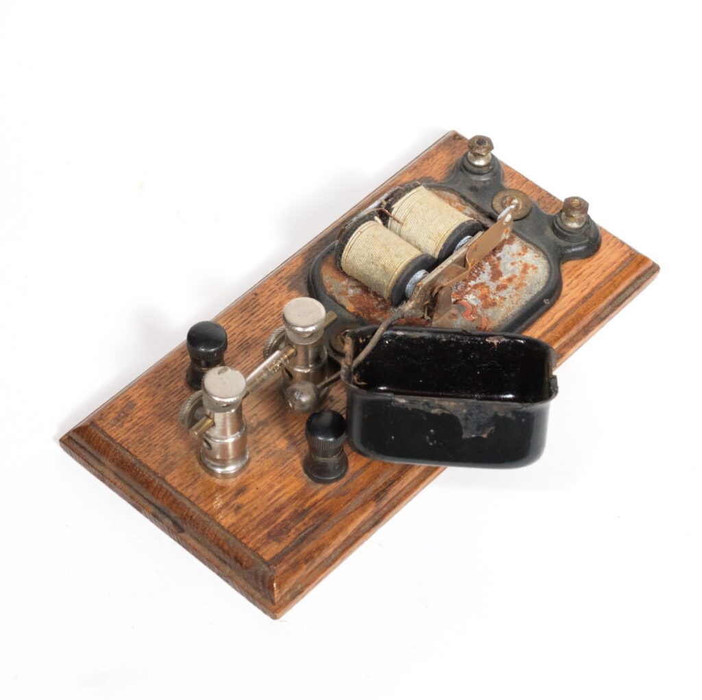 1910 Electro Importing Co. Telimco Coherer Detector - TechnoGallerie