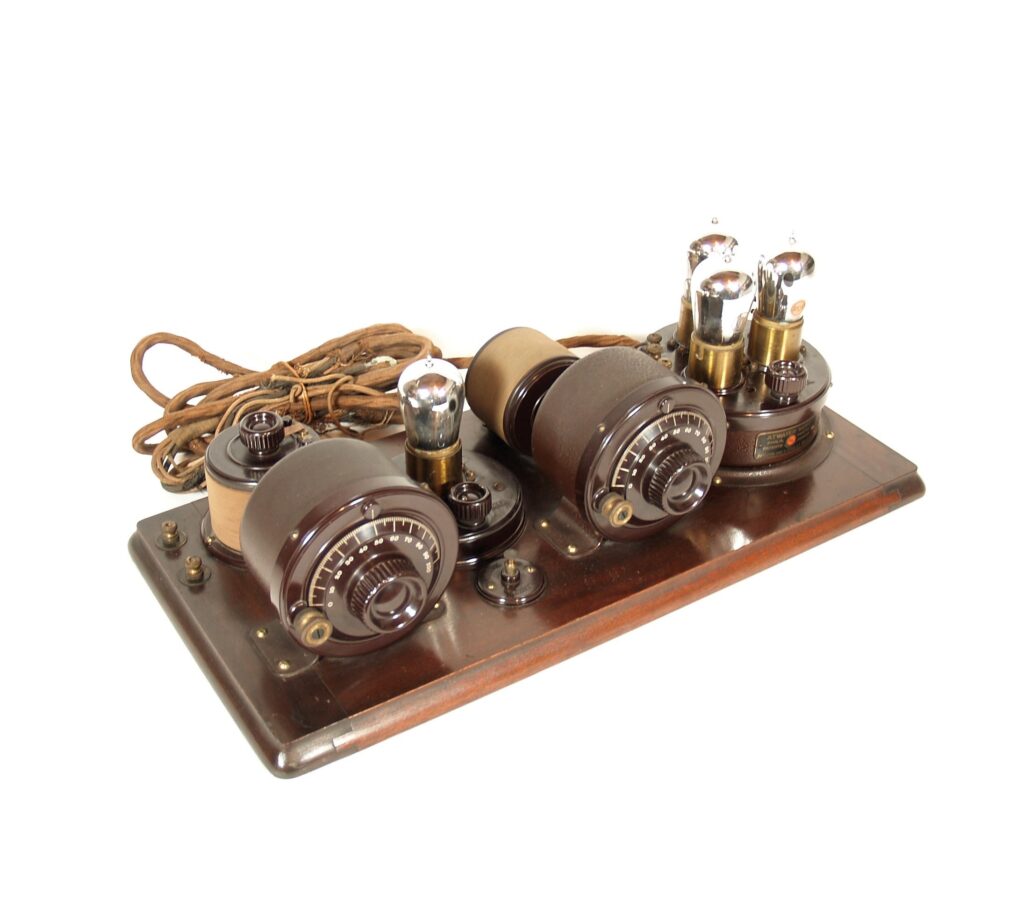 1924 Atwater Kent 4660 Model 9 Compact Breadboard Radio * Complete ...