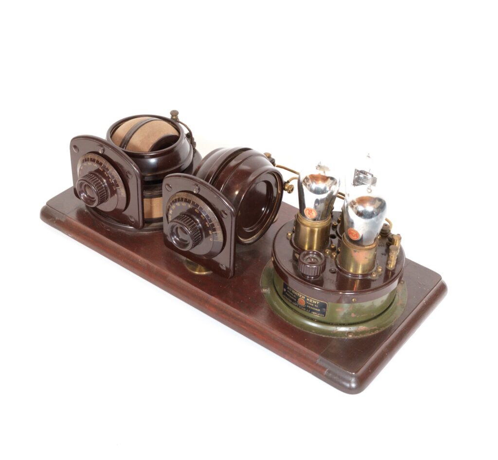1922 Atwater Kent Model 2 Breadboard Radio With Brass Base, Tipped ...