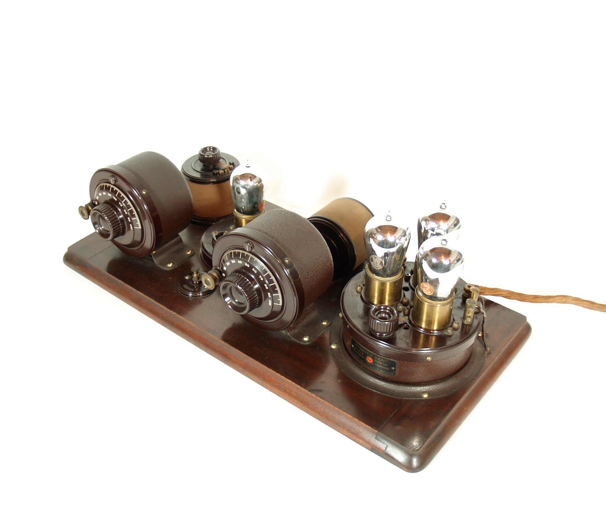 1924 Atwater Kent 4660 Model 9 Compact Breadboard Radio * Complete ...