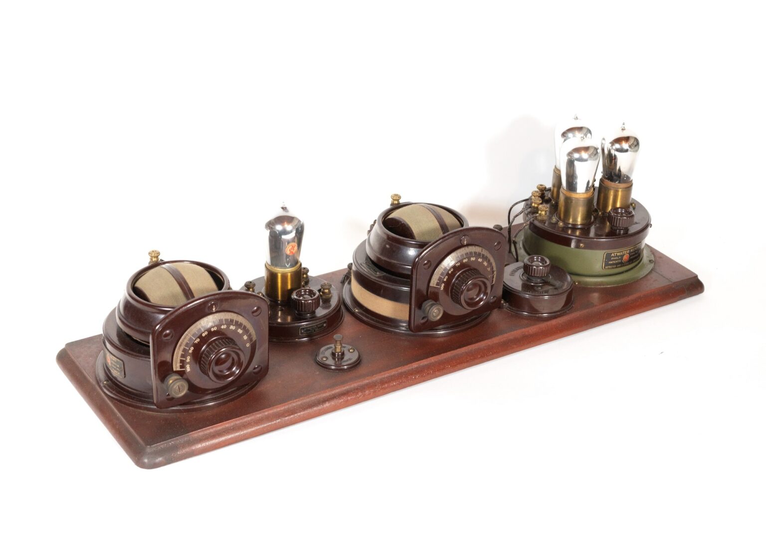 1923 Atwater Kent 4445 Breadboard Radio (1st Model 9) - TechnoGallerie