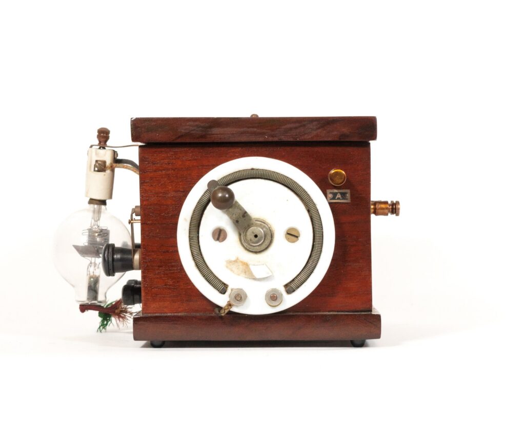 DeForest RJ-4 Audion Control Box / Radio Detector * Weingarten Forgery ...