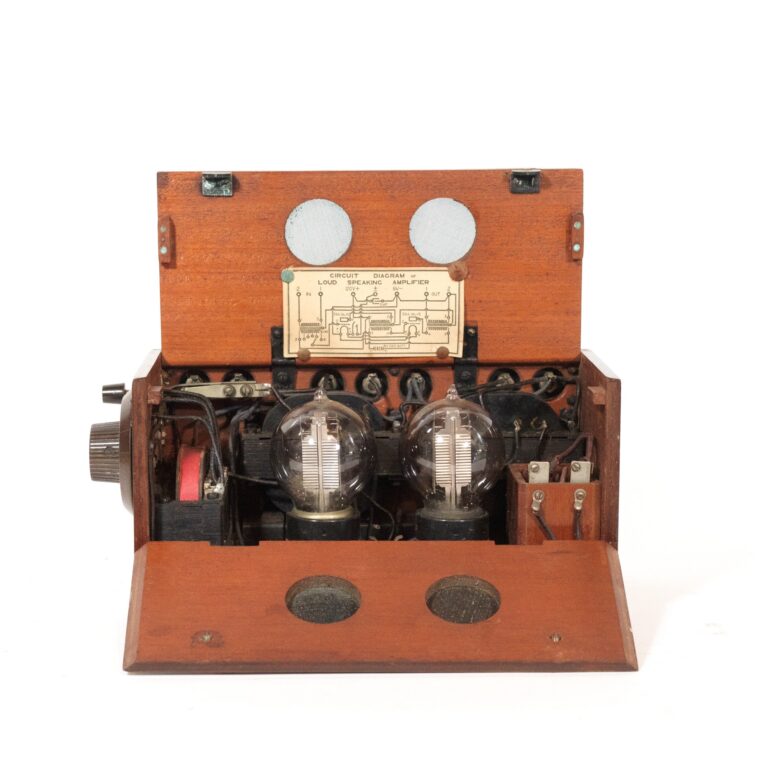 1923 Western Electric Radio Amplifier With Good Emissions 216-A Tubes ...
