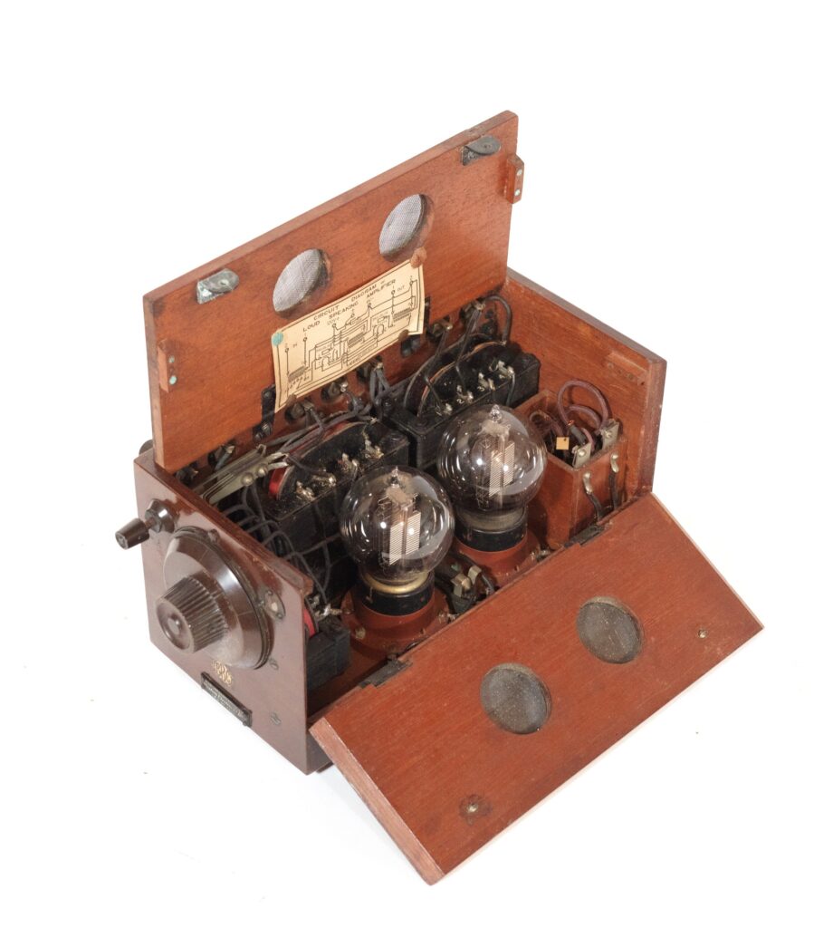 1923 Western Electric Radio Amplifier With Good Emissions 216-A Tubes ...