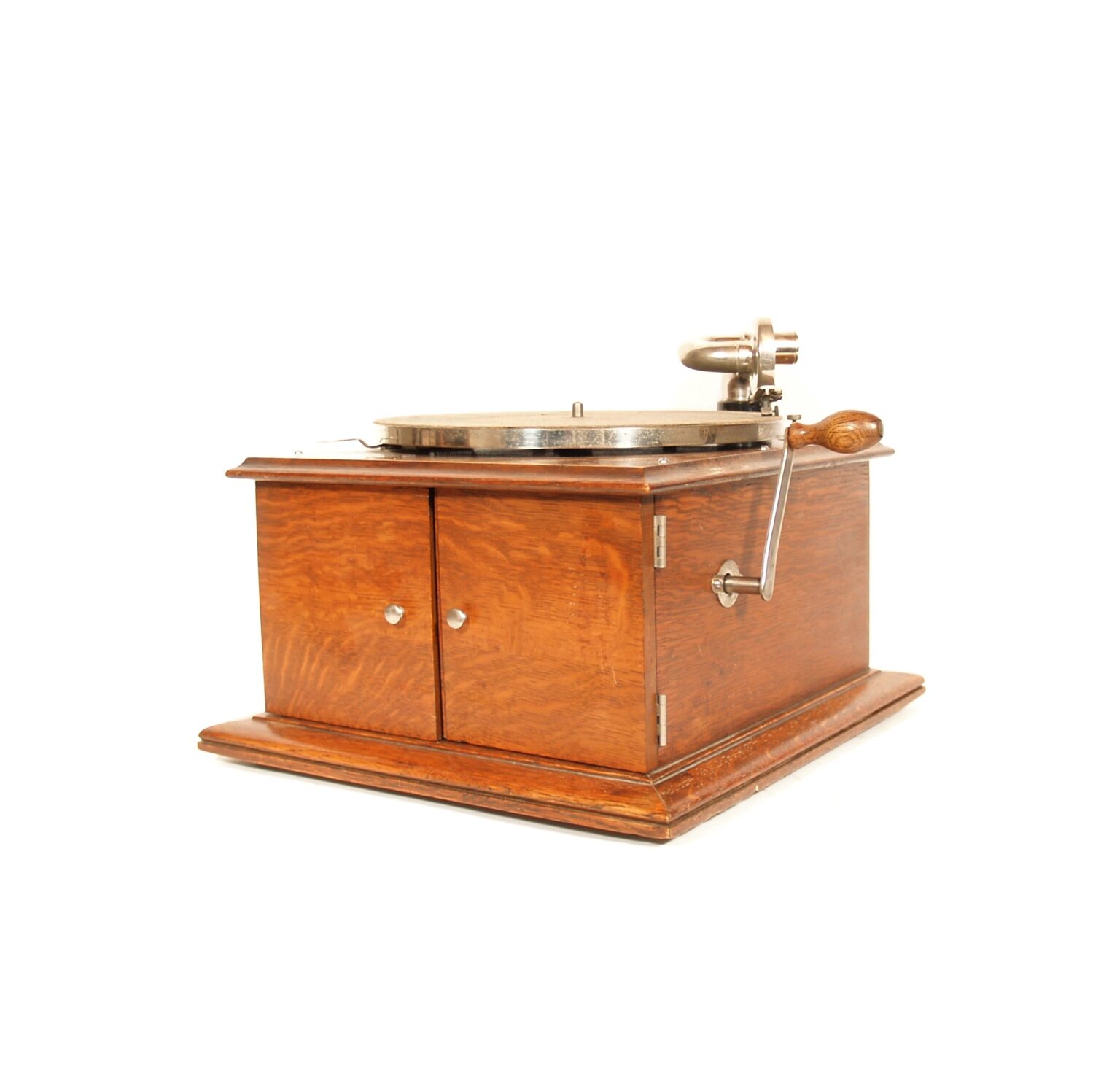 1911 Victrola IV Phonograph With Steel Slat Grill & Victor Type "O ...