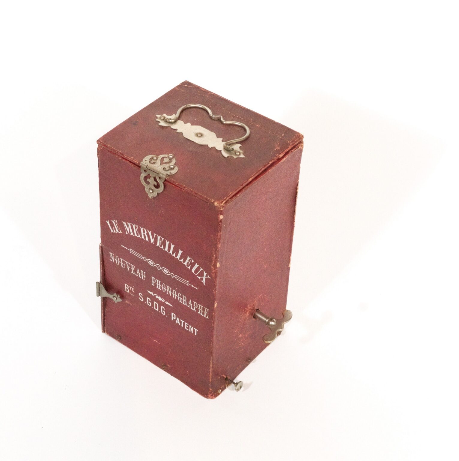 1895 Lioret Le Merveilleux Cylinder Phonograph - TechnoGallerie