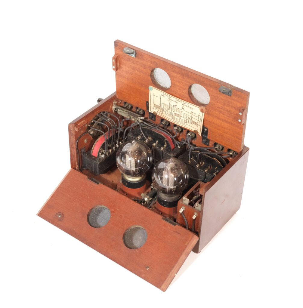 1923 Western Electric Radio Amplifier With Good Emissions 216-A Tubes ...