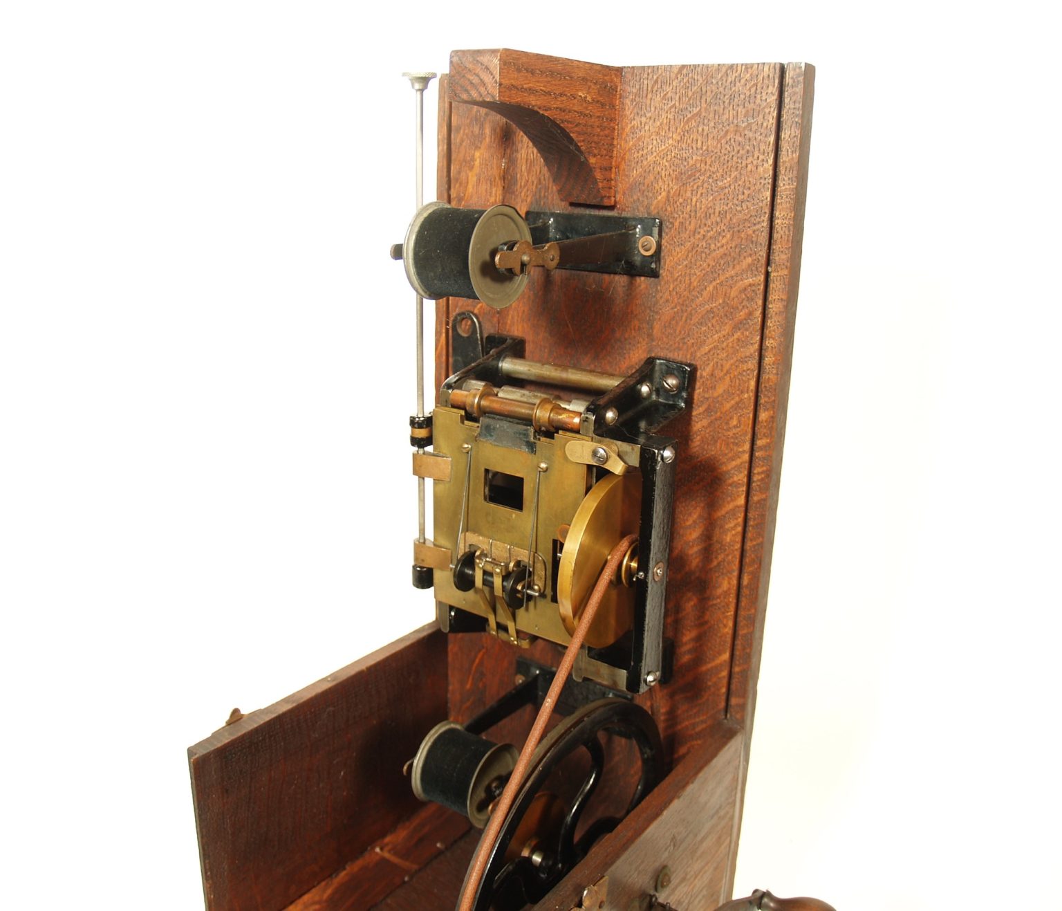 1897 Edison Spool Bank Projecting Kinetoscope * 1st Projecting ...