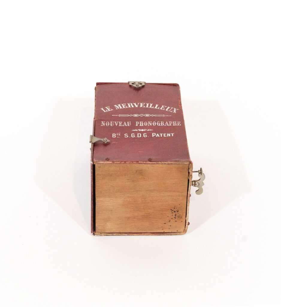 1895 Lioret Le Merveilleux Cylinder Phonograph - TechnoGallerie