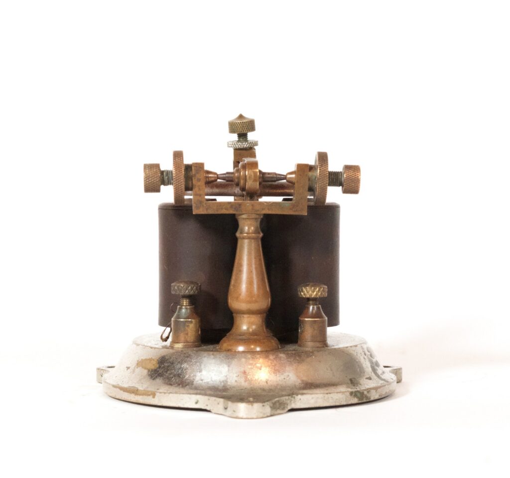 1860's Phelps Telegraph Sounder * Round Base * Western Union * American ...