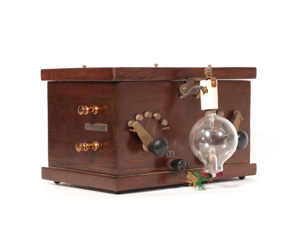 DeForest RJ-4 Audion Control Box / Radio Detector * Weingarten Forgery ...