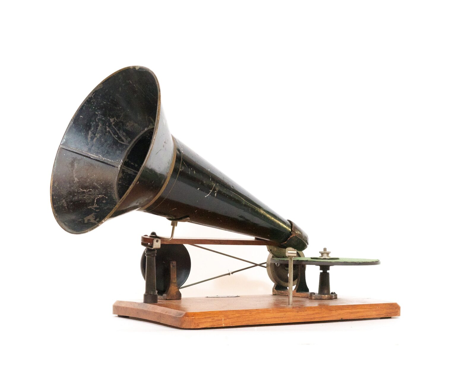 1895 Berliner Hand Wind Gramophone In Original Box With Original Strap ...