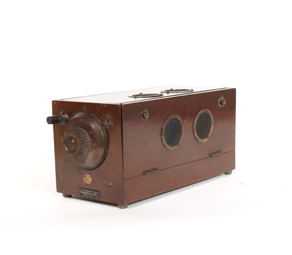 1923 Western Electric Radio Amplifier With Good Emissions 216-A Tubes ...