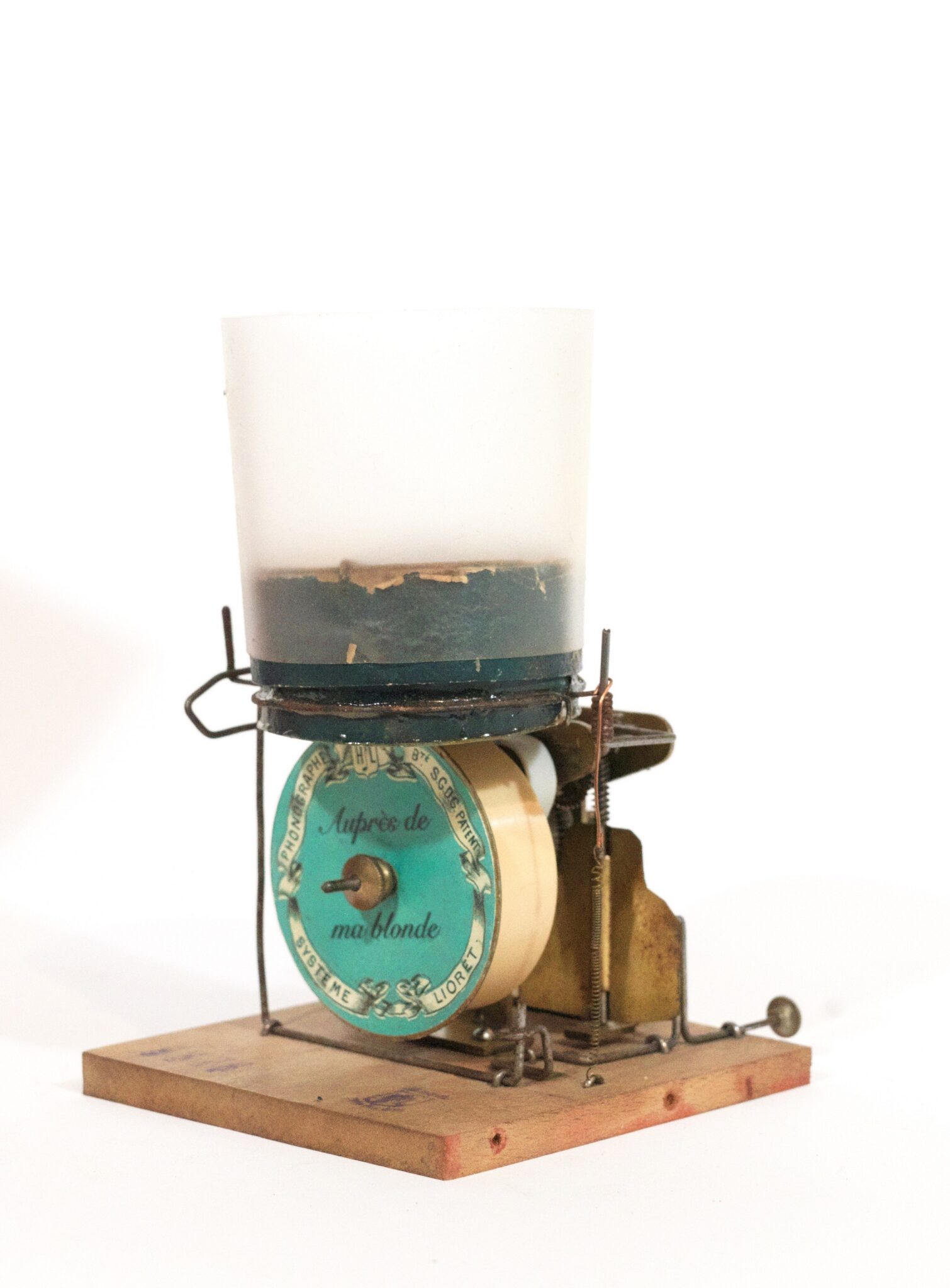 1895 Lioret Le Merveilleux Cylinder Phonograph - TechnoGallerie