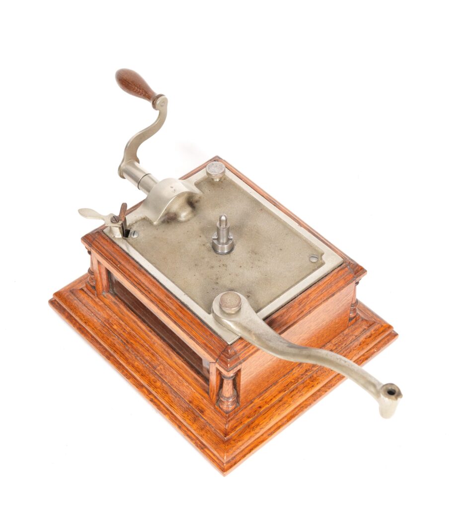 1901 Zon-O-Phone Glass-Sided Model A Phonograph - TechnoGallerie