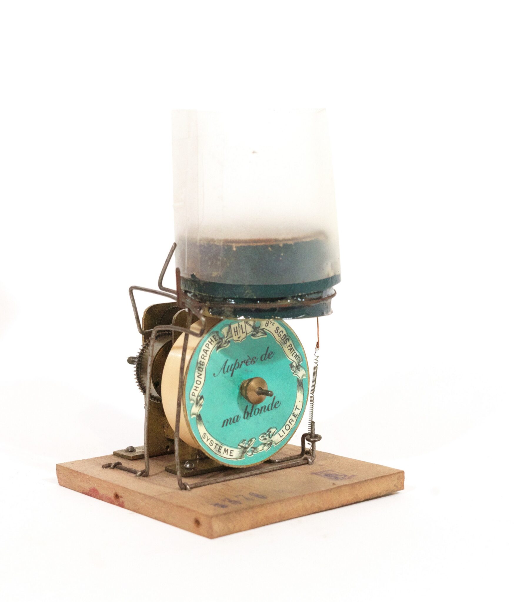 1895 Lioret Le Merveilleux Cylinder Phonograph - TechnoGallerie