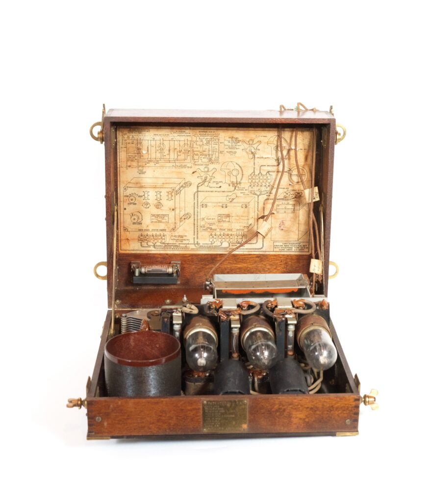 1918 Western Electric SCR-59 Airplane Receiver With Good VT-1 Tubes ...