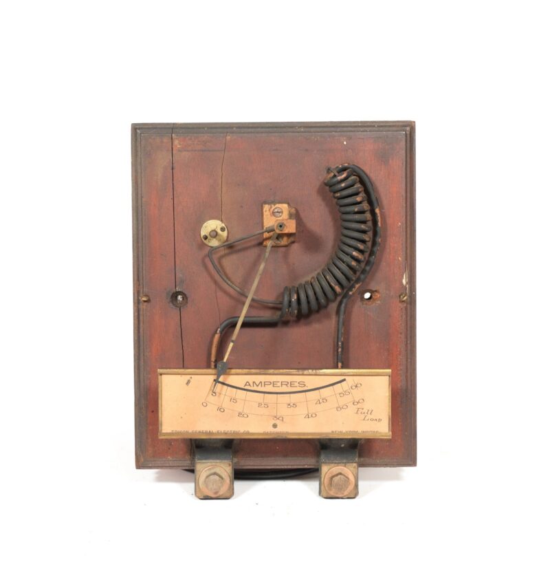Early Edison System Ampere Meter - TechnoGallerie