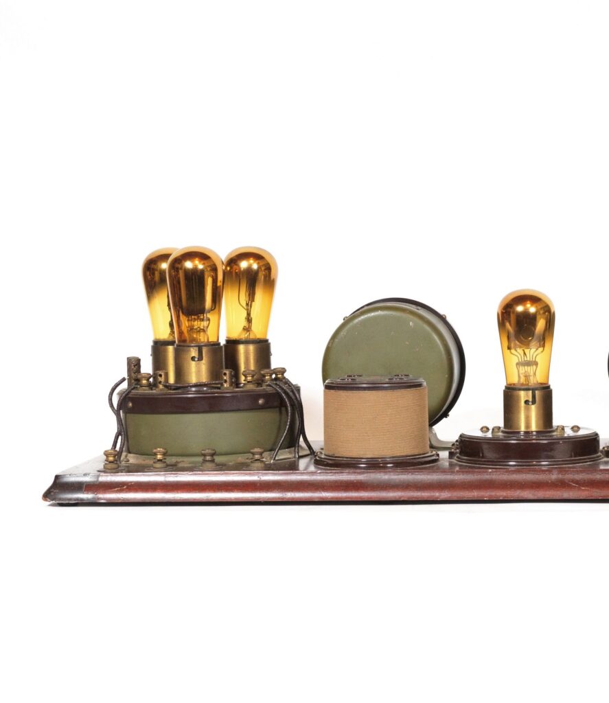1923 Atwater Kent 4340 Breadboard Radio With Good Gold Super Airline ...